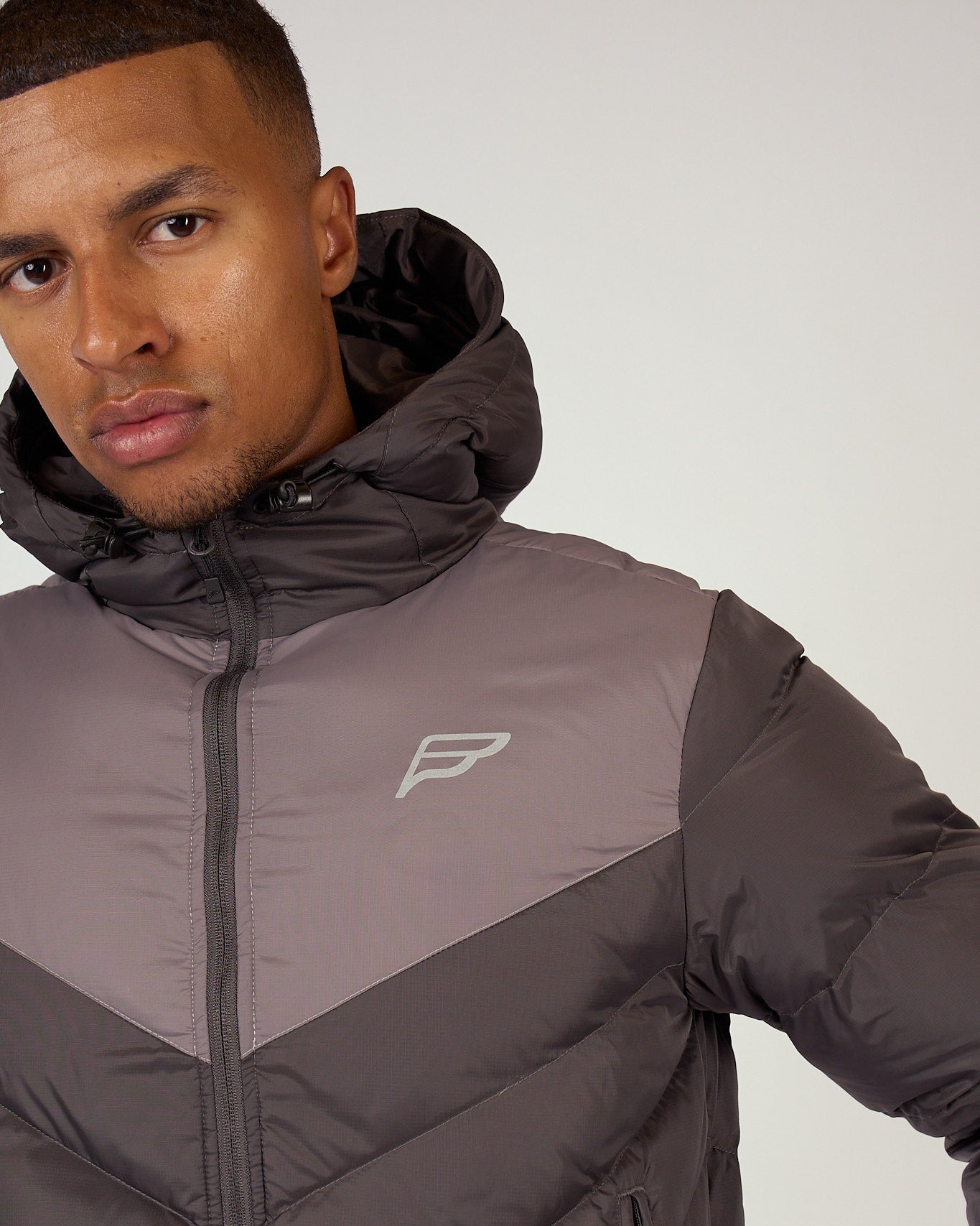 Mens Grey Envision Down Jacket – FREQUENCY